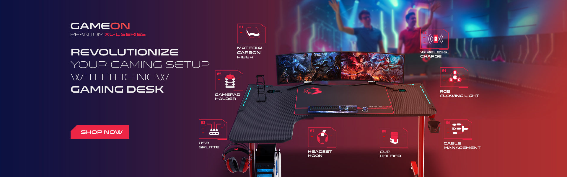 Buy the Best Gaming Monitors, Chairs, Desks, and Arms Online