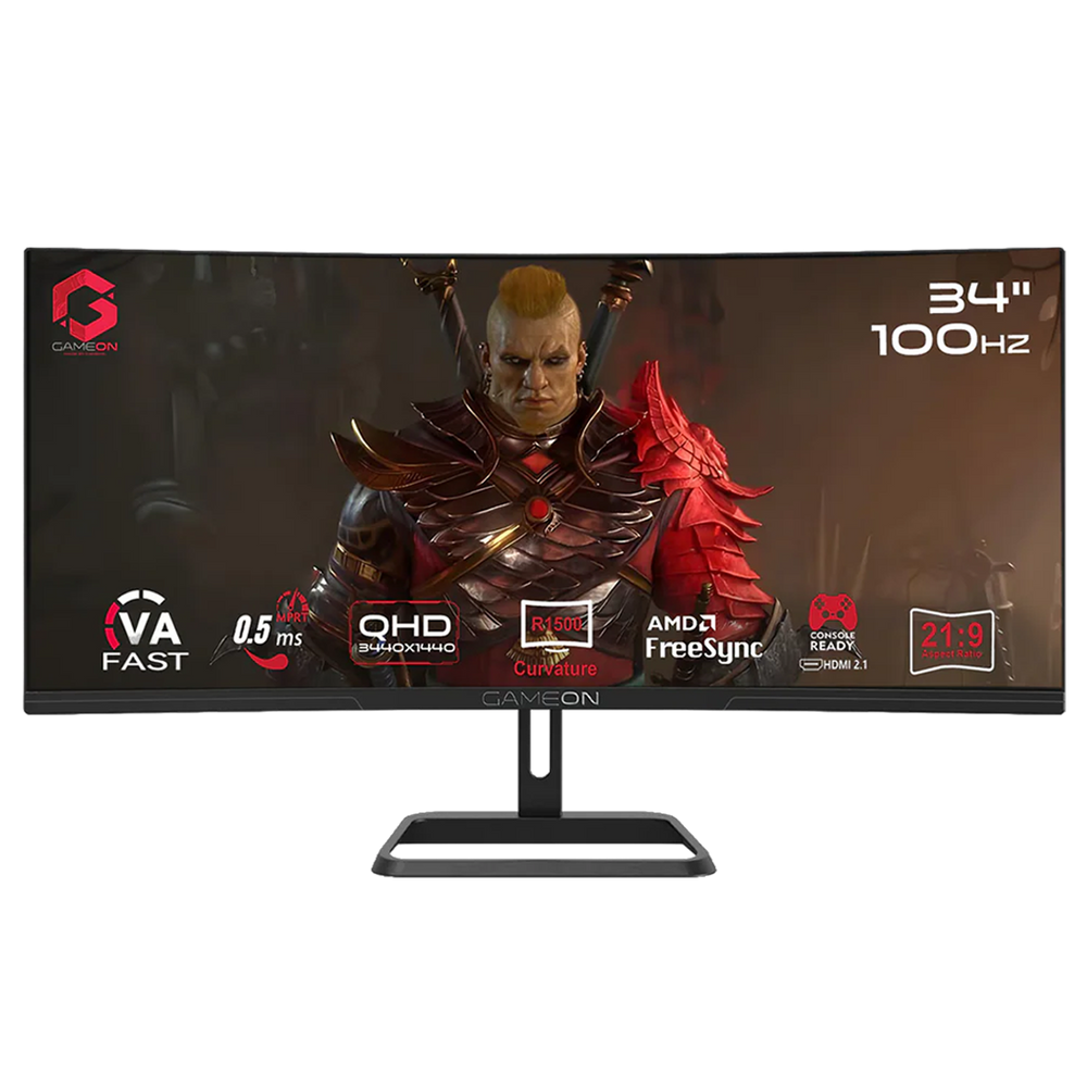 Buy GAMEON GOC34WQHD100VA Spectra Pro Series 34" WQHD, 100Hz, MPRT 0 ...