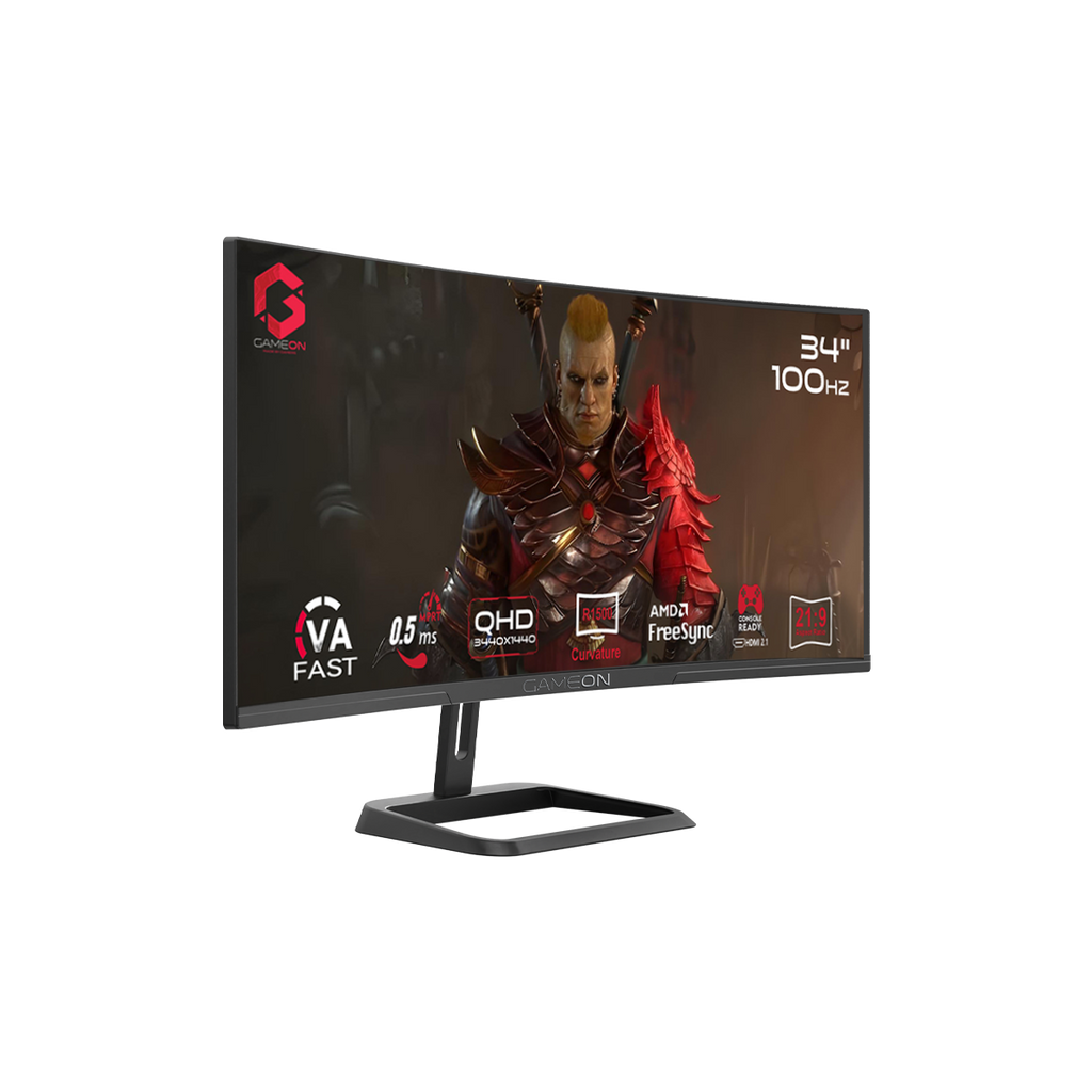 Buy GAMEON GOC34WQHD100VA Spectra Pro Series 34" WQHD, 100Hz, MPRT 0 ...